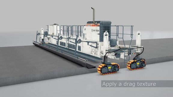 TCM 95 Slipform pavers | Wirtgen