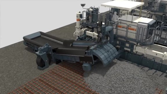 WPS 62i Slipform pavers | Wirtgen