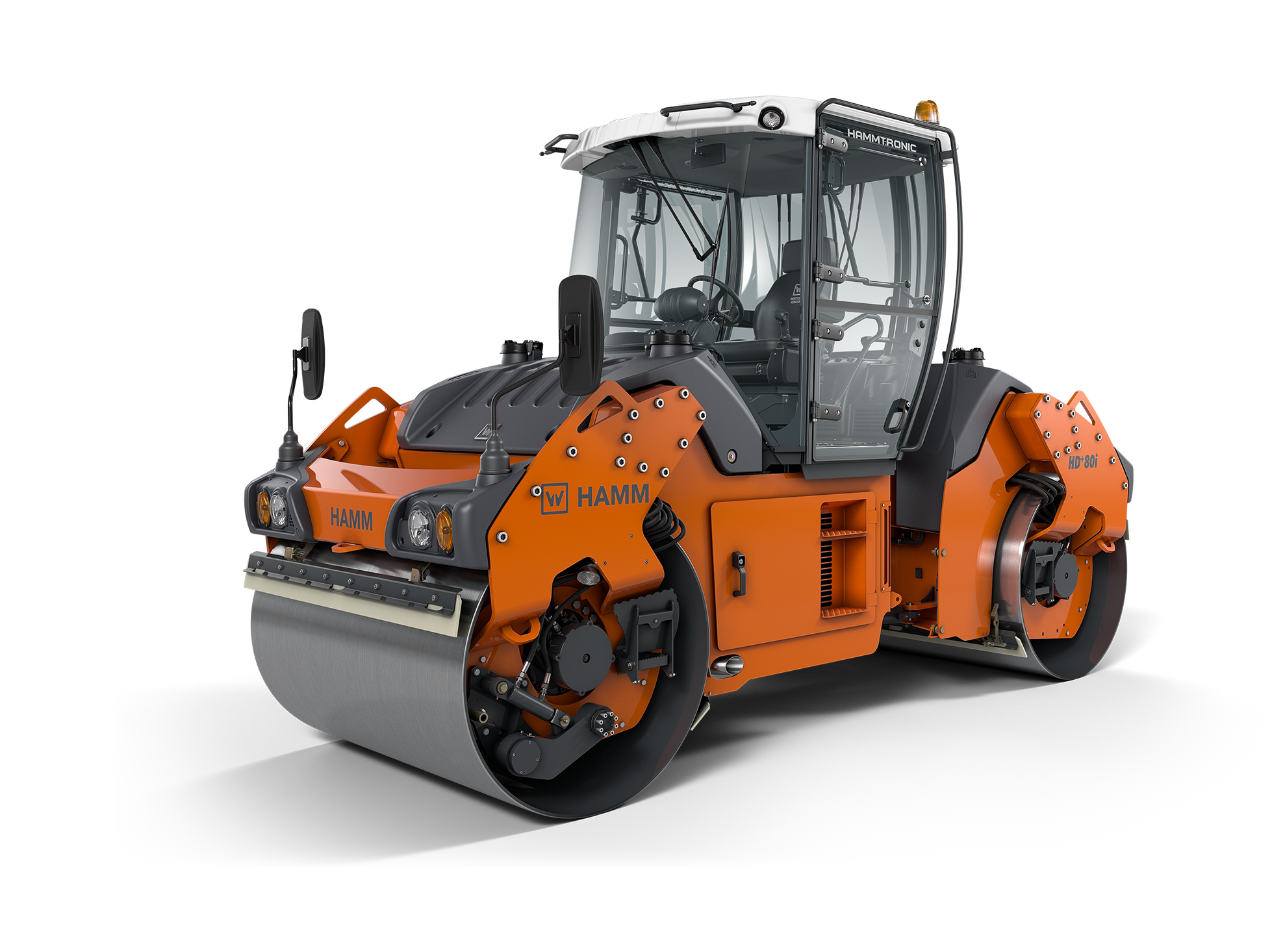 HAMM rollers refine Formula 1 racetrack in Baku