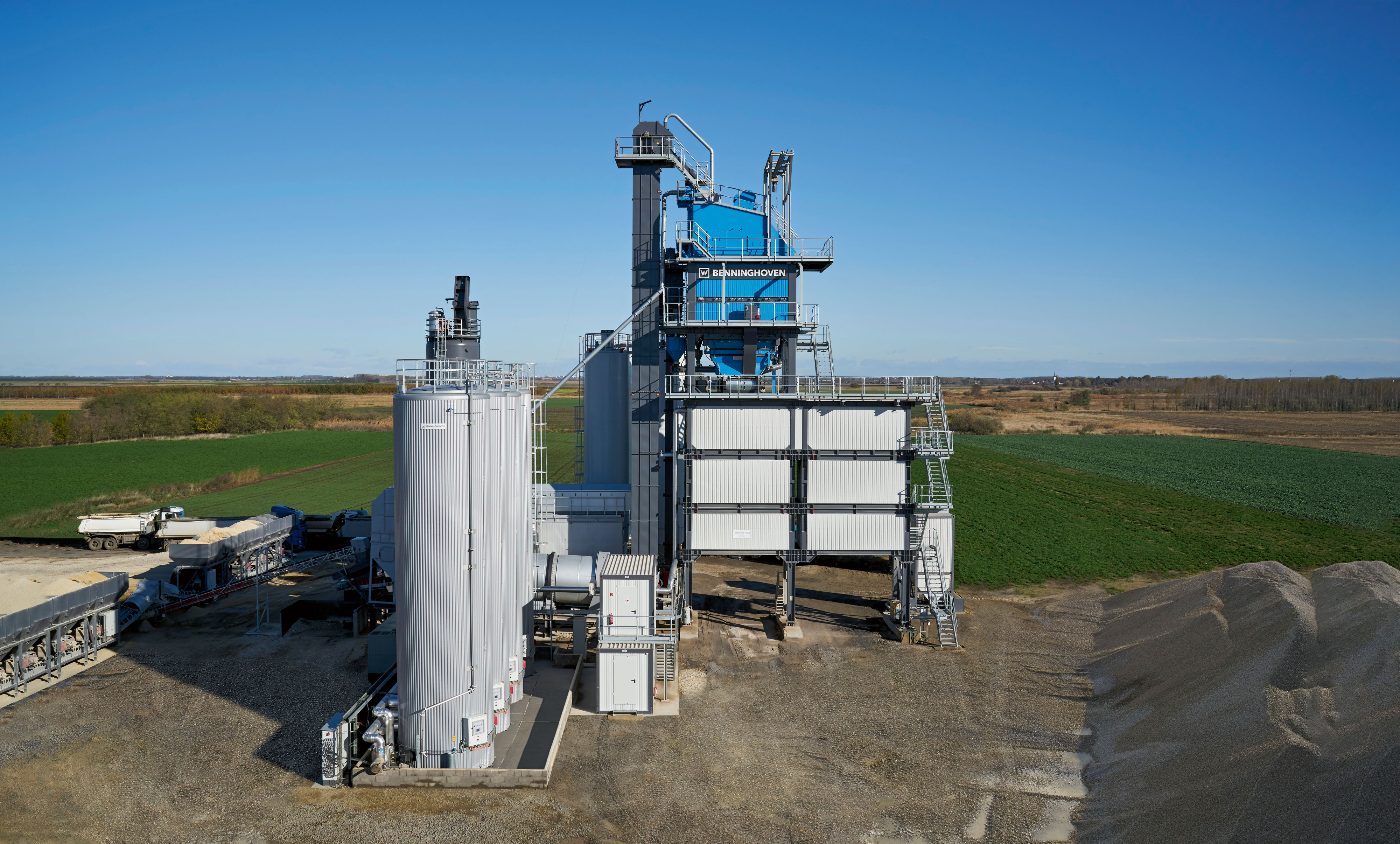 Asphalt production | Applications | Wirtgen Group