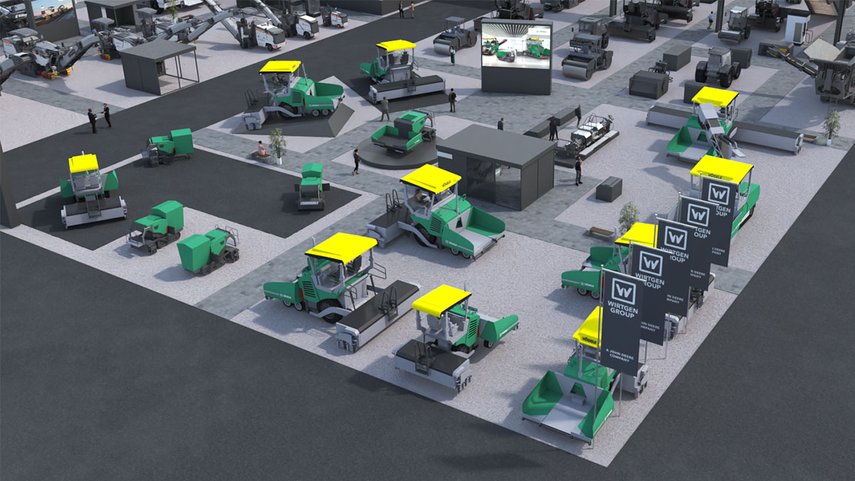 Wirtgen Group auf der Bauma 2025