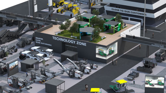 Wirtgen Group auf der Bauma 2025