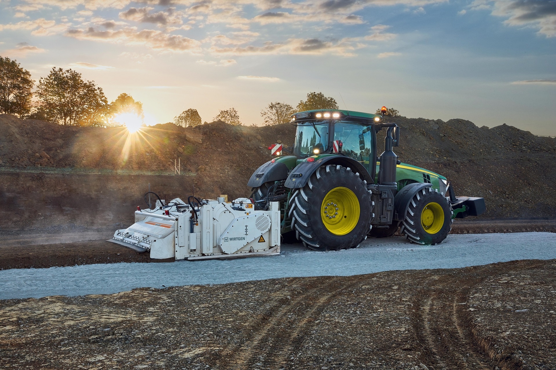 Tractor-towed stabilizers | Operating principle | Wirtgen