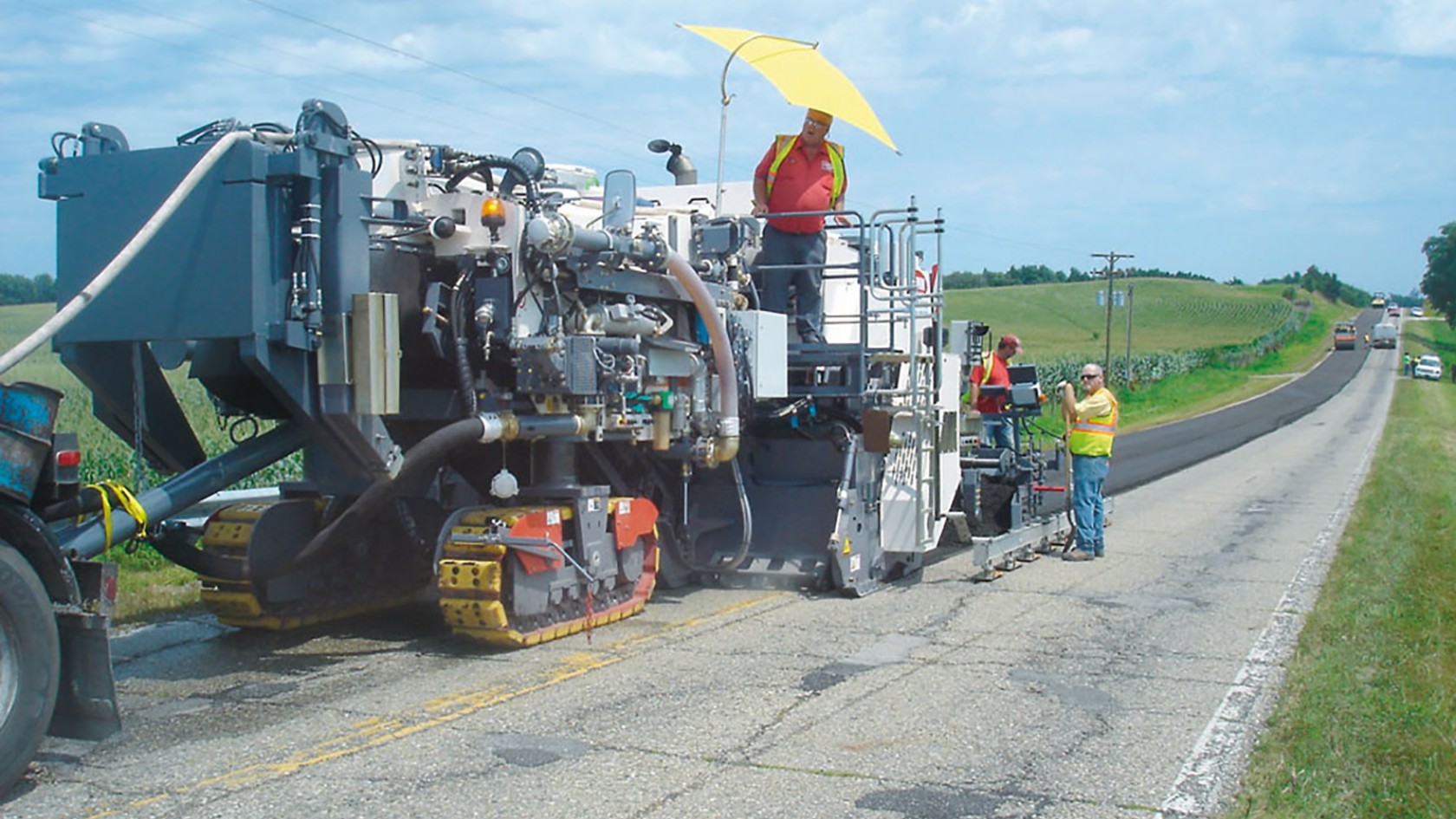 Highway 15 Cold Recycled | Job Report | Wirtgen