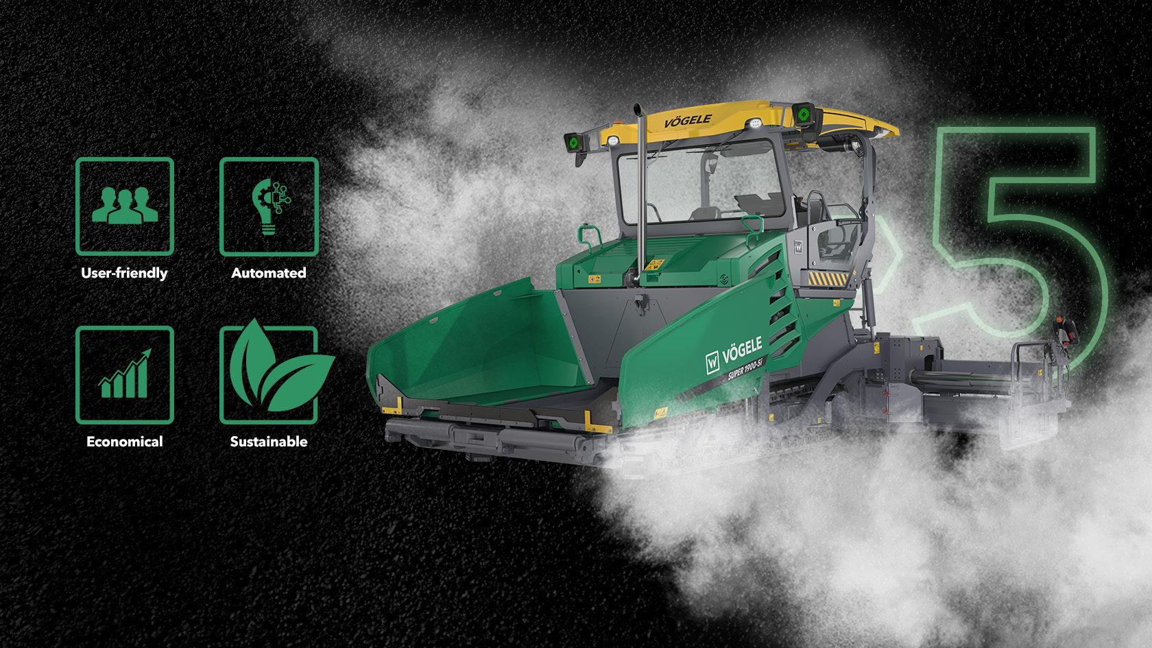 “Dash 5” generation of pavers – overview | VÖGELE