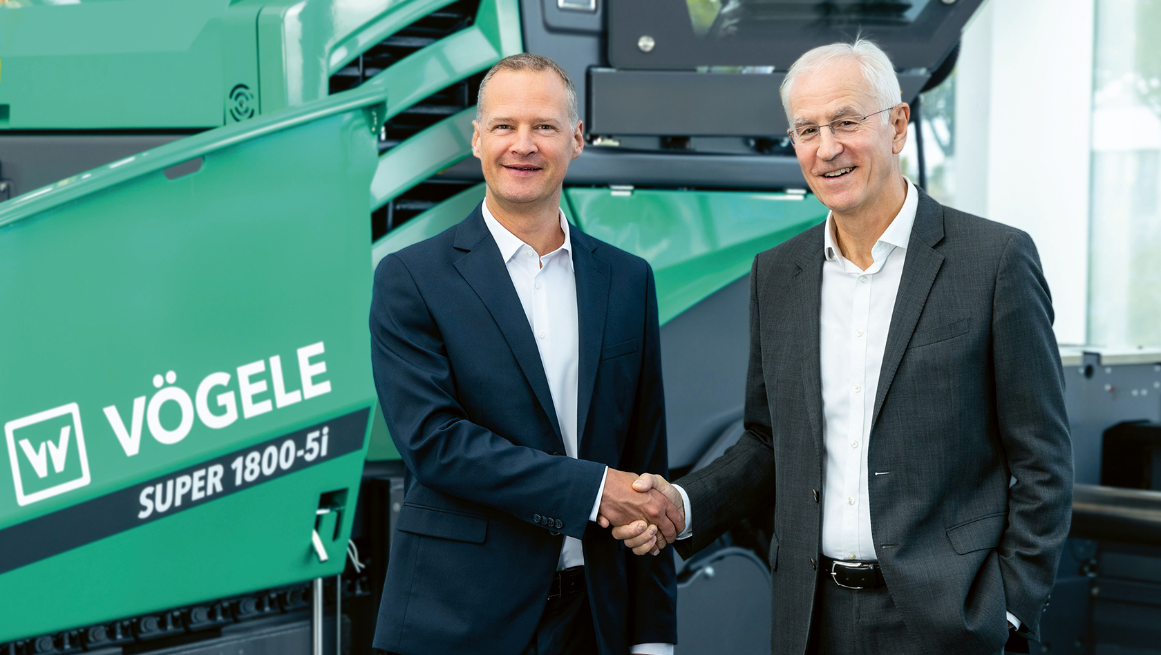 Vögele │ Change at the helm of the road paver specialist