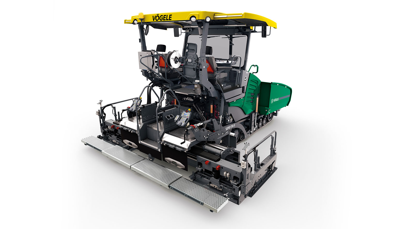 First VR screed for the 8-foot road pavers