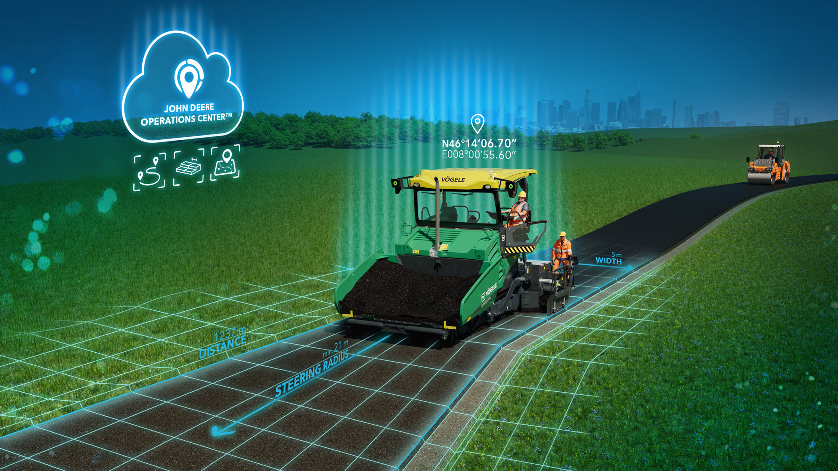 Smart solutions for asphalt paving