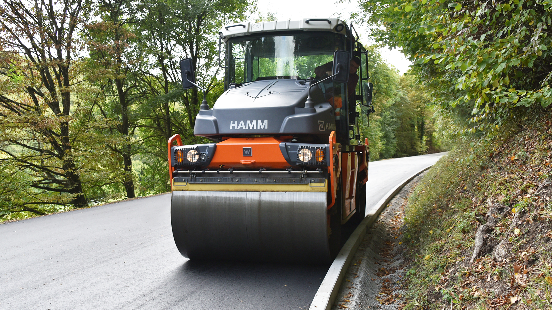 Split oscillation drums from HAMM meet the highest standards