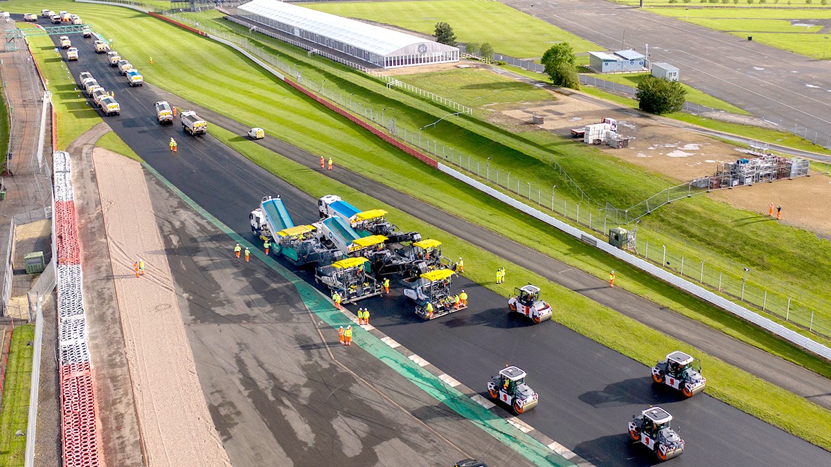 Renovação do Circuito de Silverstone | Revista | Wirtgen Group