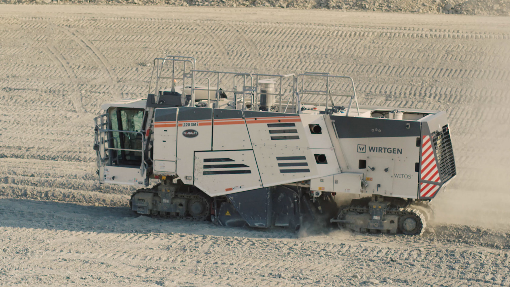Trabajos de trazado con el 220 SMi en Fort Worth | Revista | Wirtgen