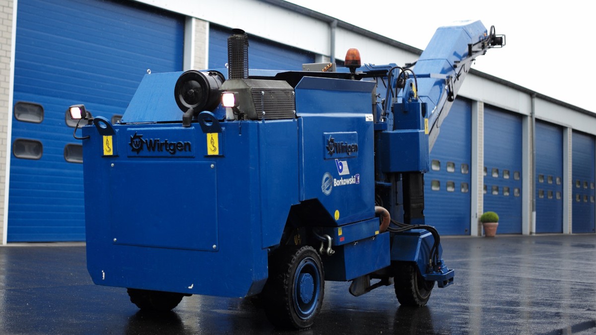 La SF 1000 C cumple 30 años de servicio | Revista | Wirtgen