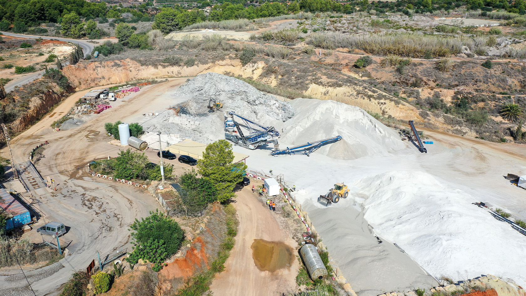 Recycling ceramic tile rejects in Valencia | Magazine | Kleemann