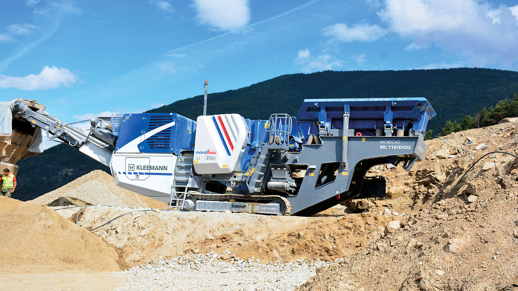 MC 110i EVO2 in operation at the Brenner Pass | Magazine | KLEEMANN