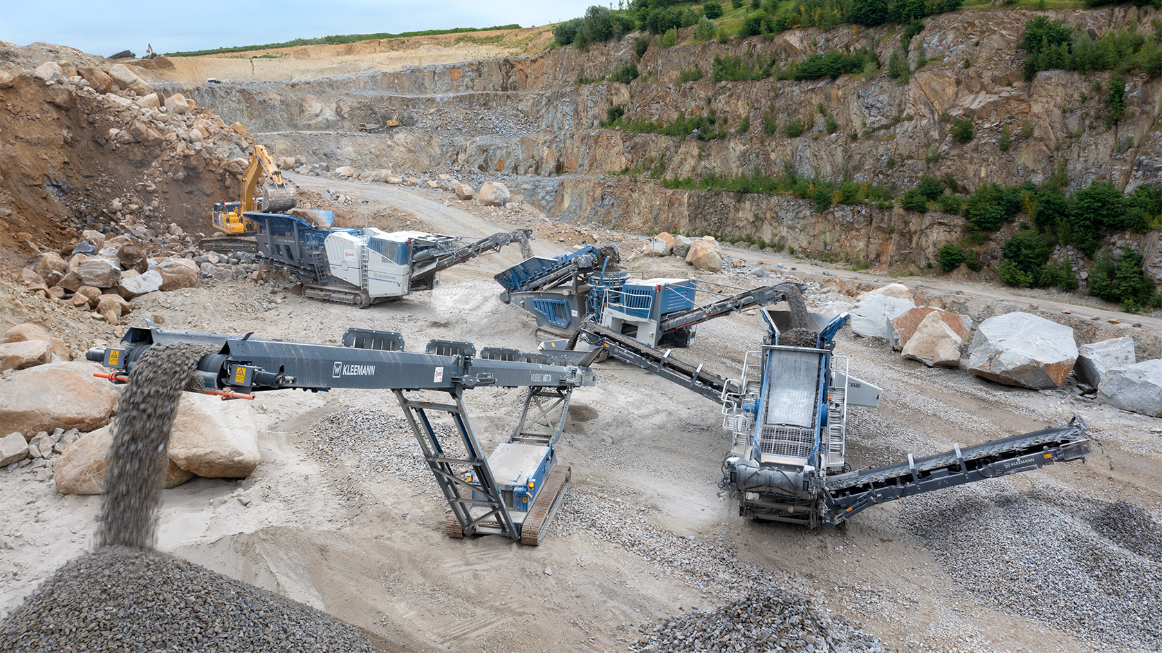 Mobile plant train at Schärdinger | Magazine | Kleemann